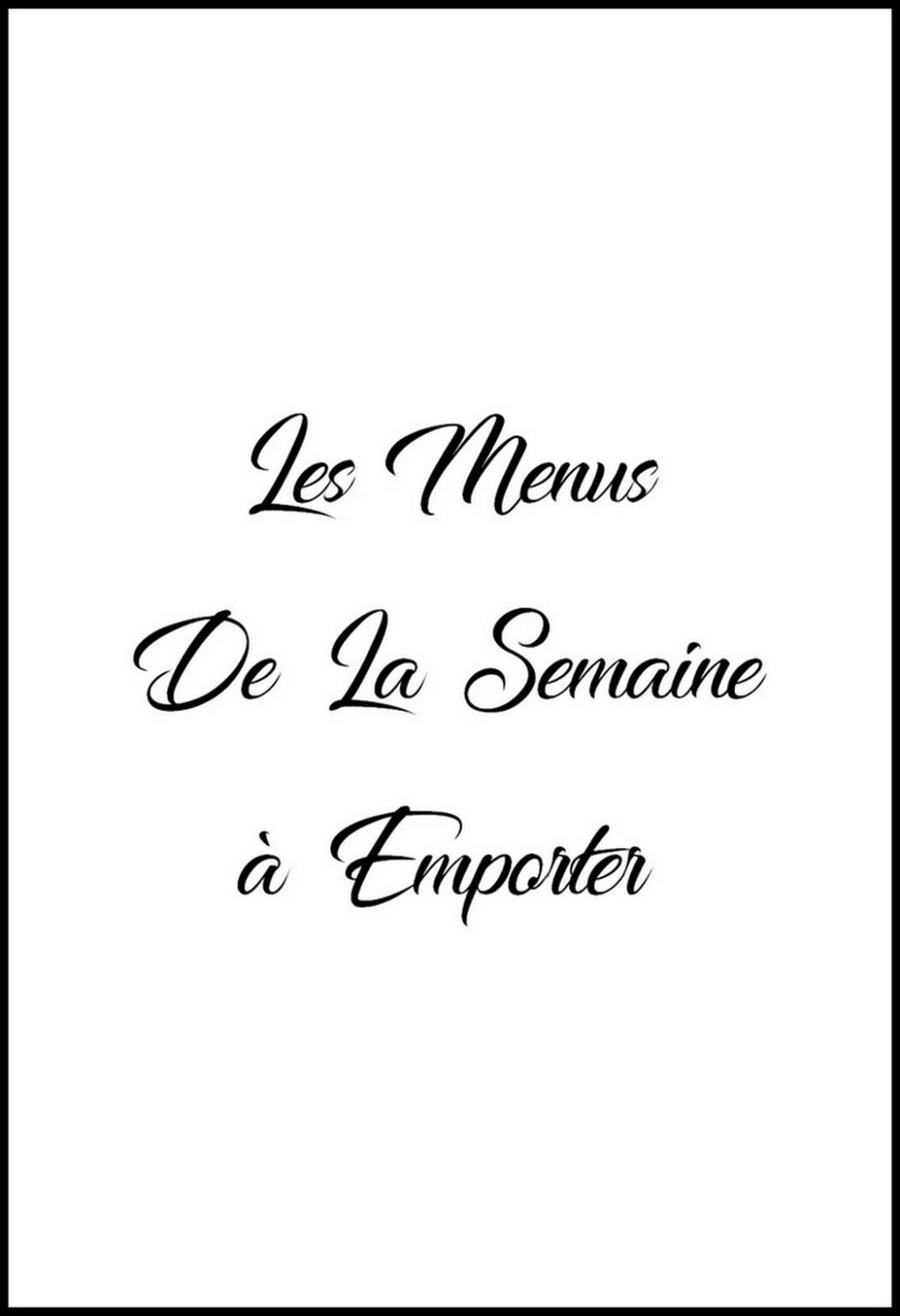 La Carte & Les Menus – Restaurant Les Papilles